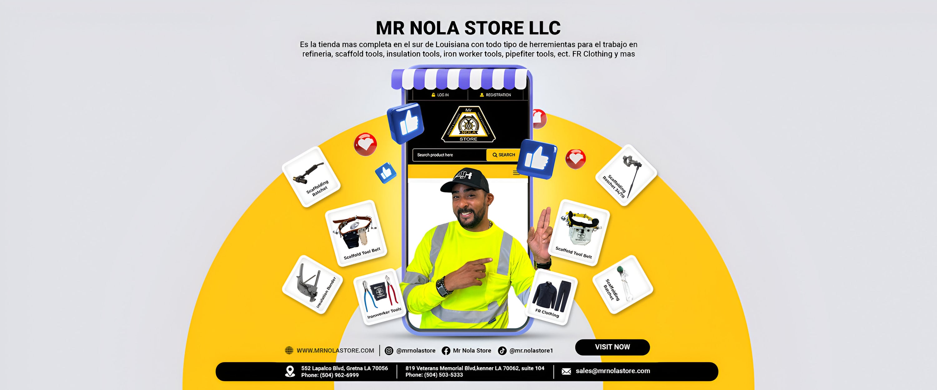 MR.NOLA STORE - Top-quality Scaffold Accessories And Tools